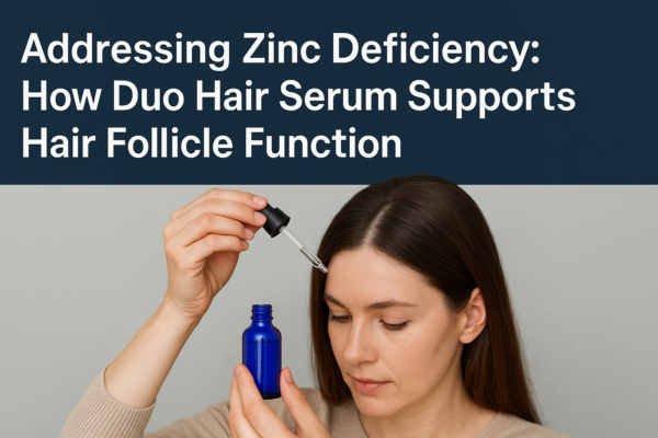 Zinc Deficiency and Hair Loss | Duo Hair Serum and Hair Follicle Support